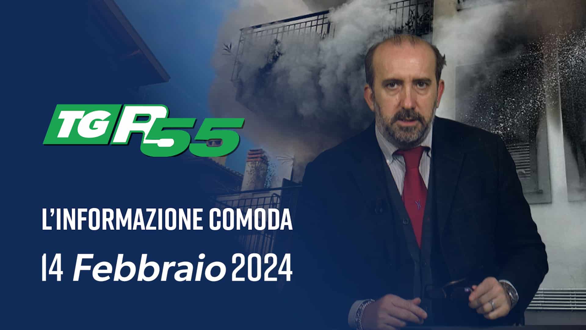 Tg del 14 Febbraio 2024 - Rete55