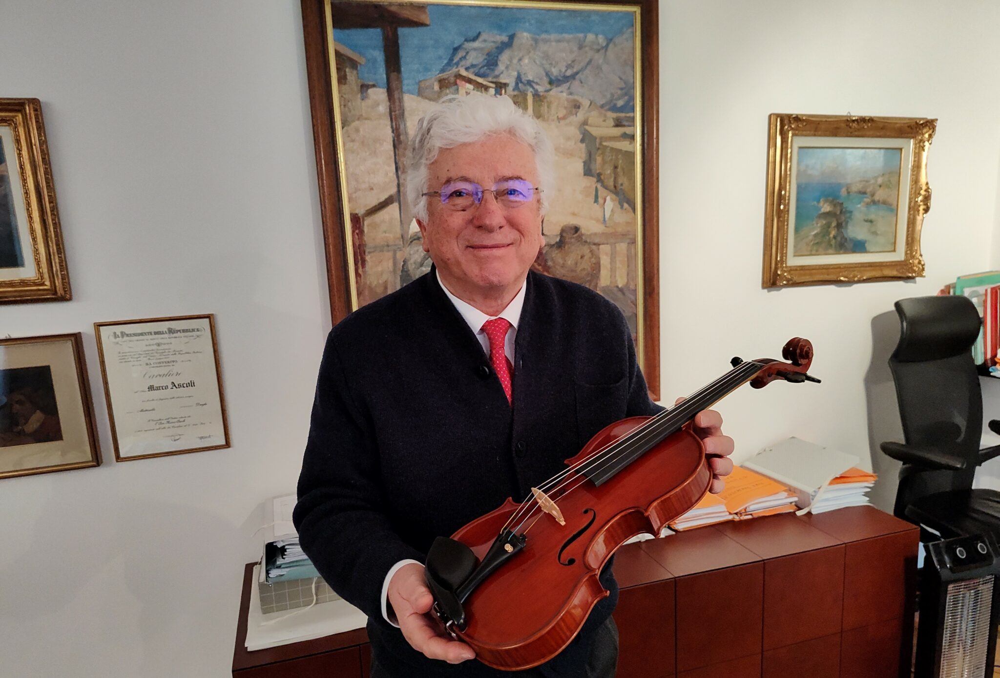 Varese: Laura Marzadori inaugura il "violino Giacomo" - Rete55
