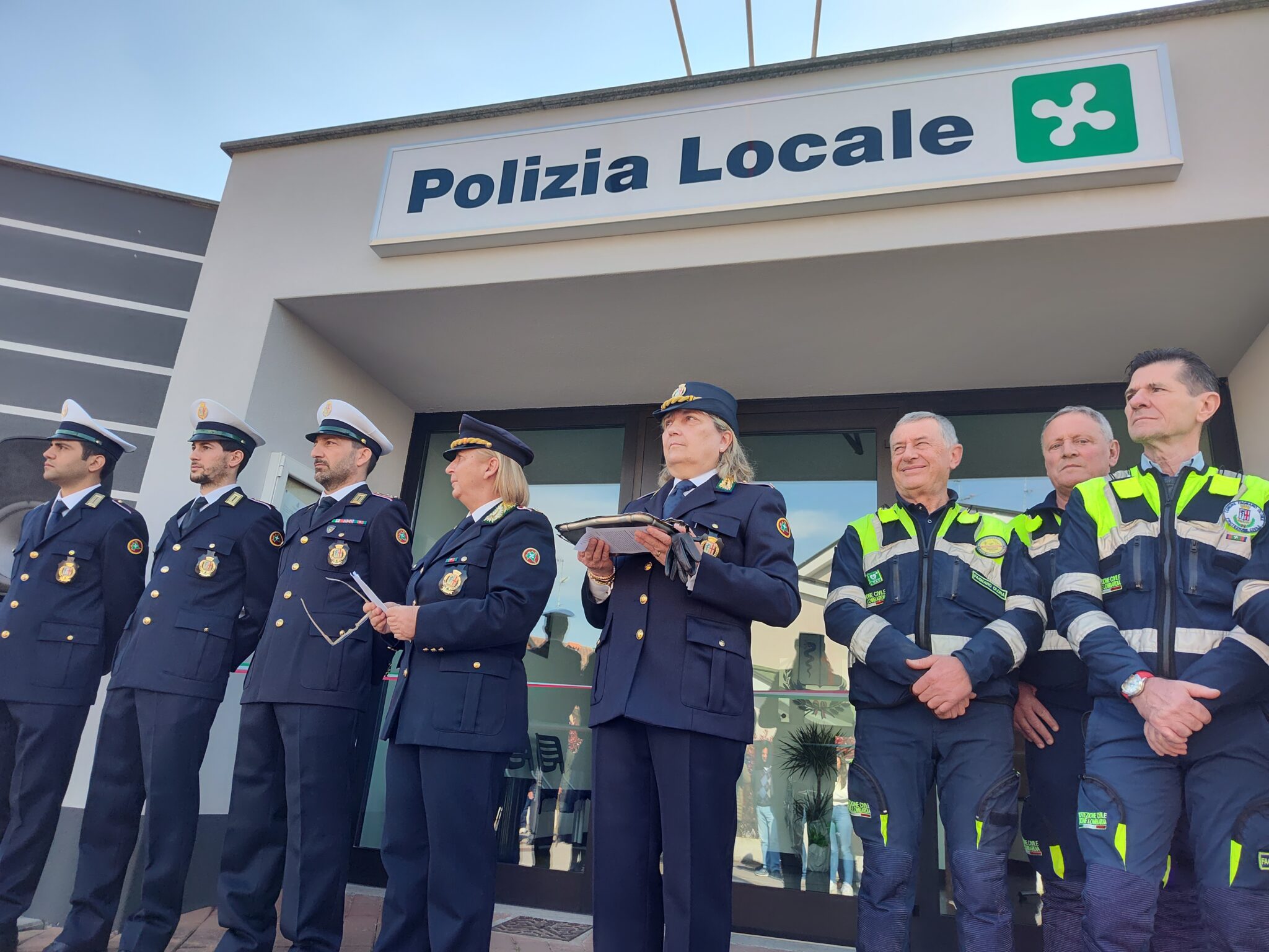 Fagnano: Inaugurata la nuova sede della Polizia Locale - Rete55