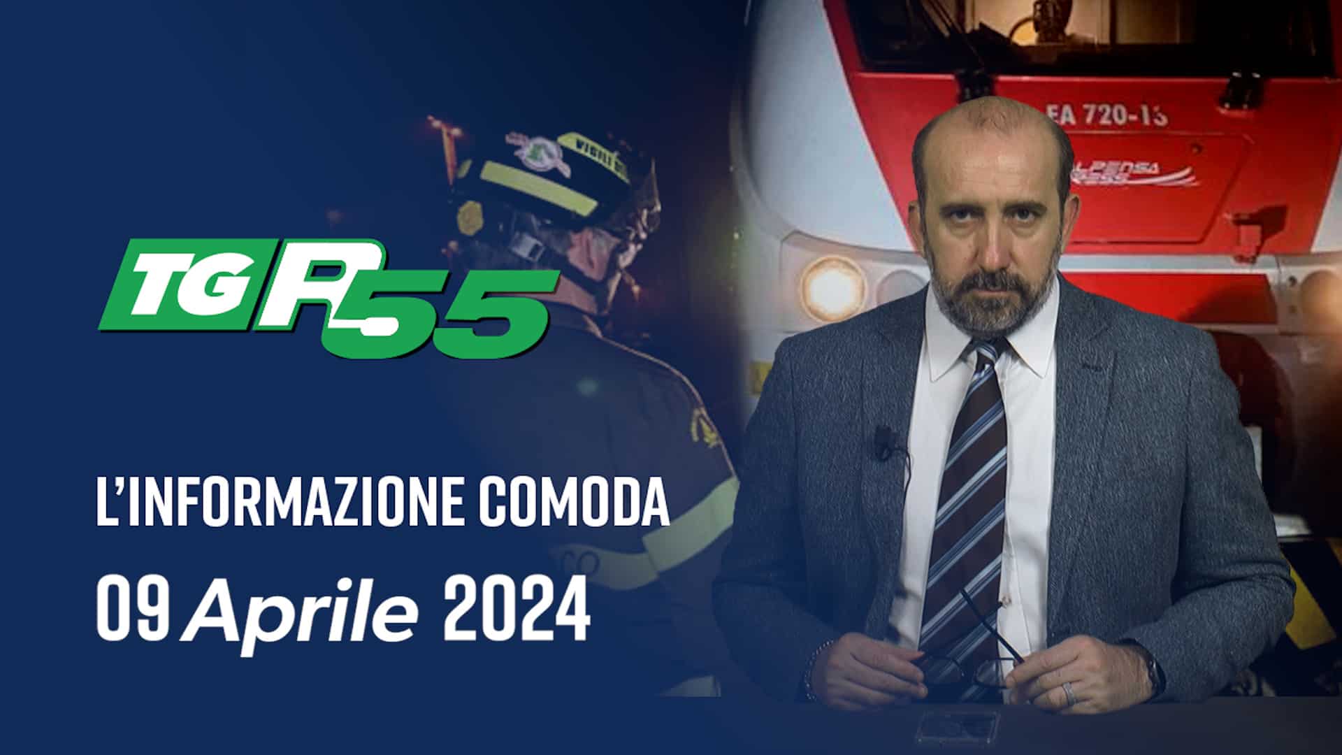 Tg del 9 Aprile 2024 - Rete55